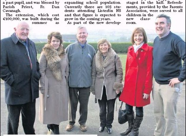 More room to learn at Listerlin | Irish Independent