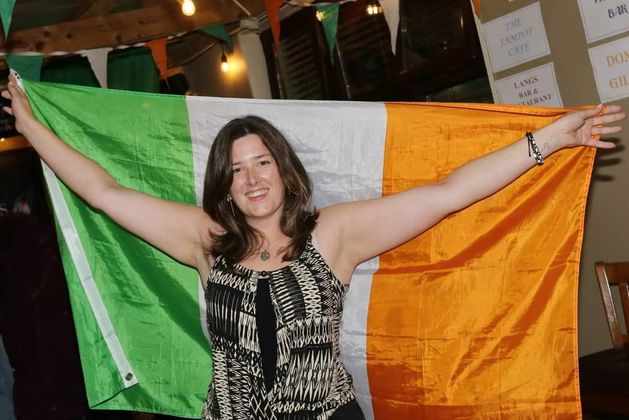 Axe throwing world champion Ceola McGowan is welcomed home to Sligo ...