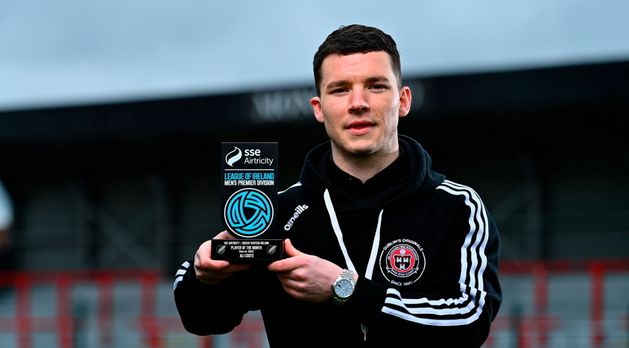 Bohs winger Ali Coote scoops Player of the Month award | Irish Independent