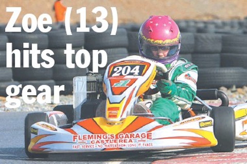 Zoe (13) hits top gear | Irish Independent