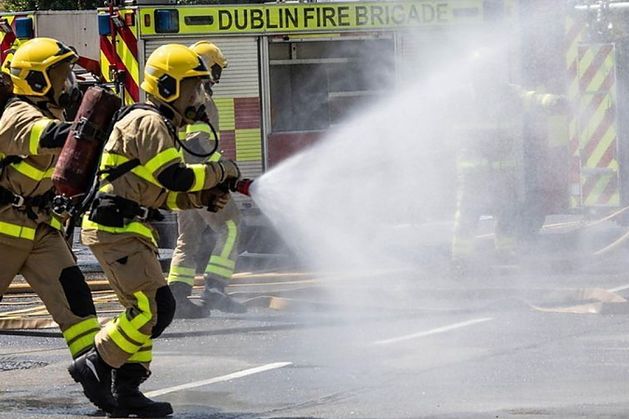 Ten fire engines at scene of large fire in Dublin recycling facility ...