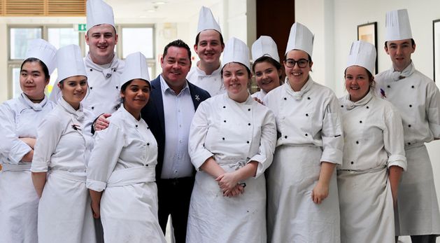 Celebrity chef Nevin Maguire cooks up a storm at DkIT event | Irish ...