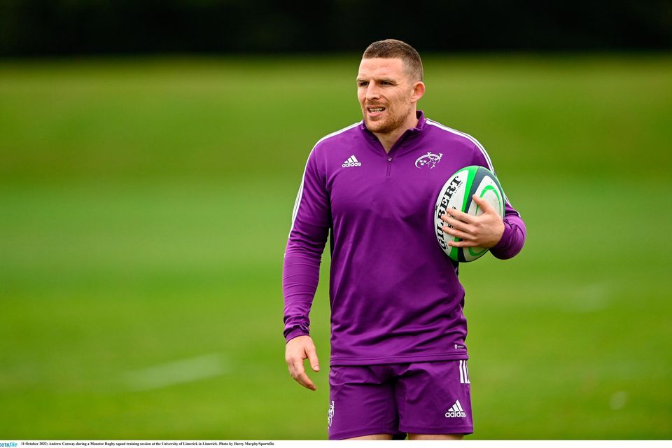 Andrew Conway ‘not far away’ as Mike Prendergast hails Joey Carbery’s ...