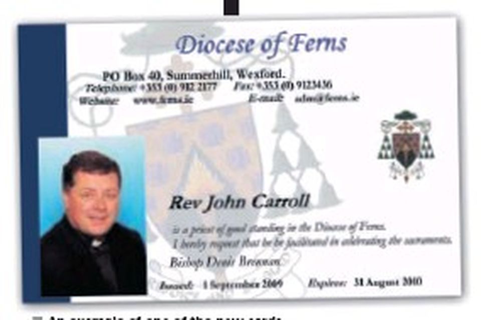 ID cards for priests | Irish Independent