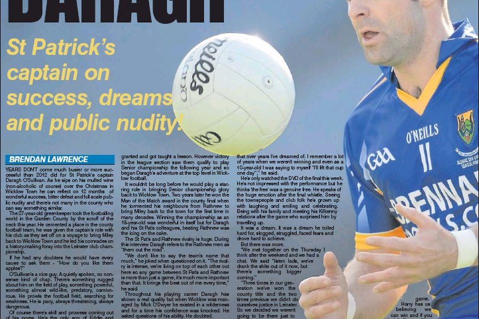 DEADLY DARAGH | Irish Independent