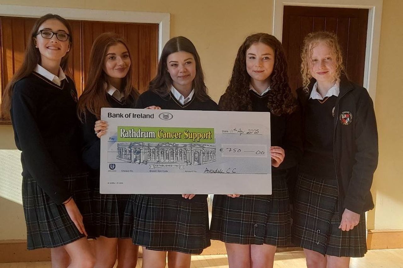Wicklow students take steps to support Rathdrum Cancer Support | Irish ...
