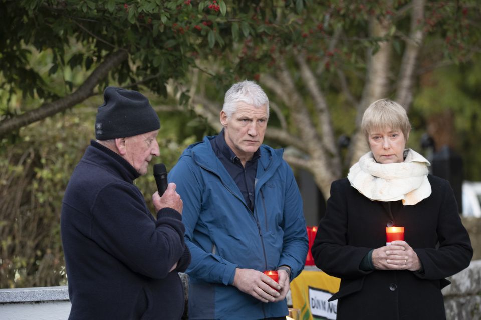 Vigil held in Manor Kilbride in memory of victims of Creeslough tragedy ...
