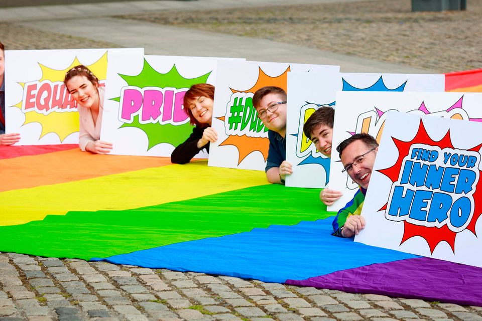 Dublin awash with colour at Pride festival | Irish Independent