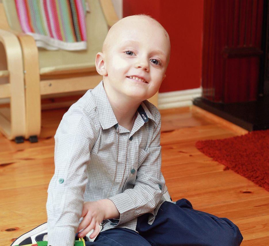 'Our son was just two years old when he had his first brain tumour ...