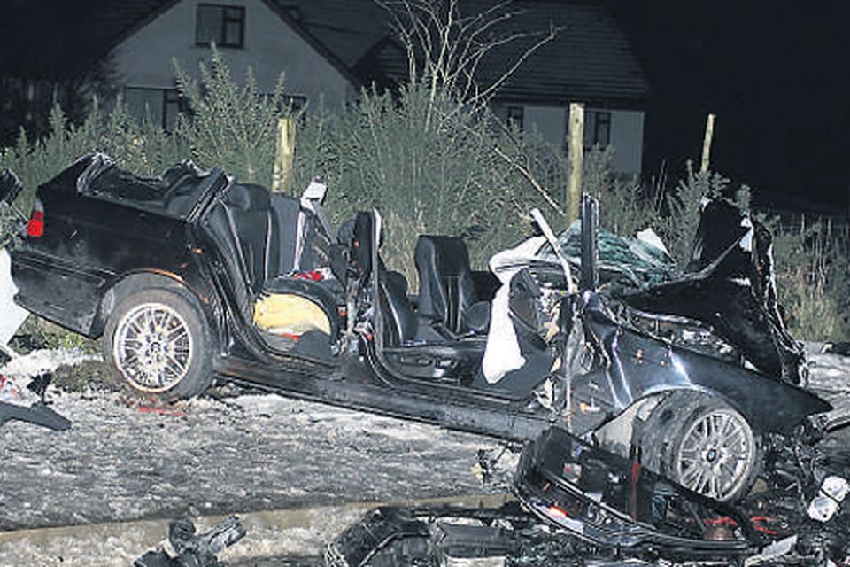 Two seriously injured after vehicles mangled in collision | Irish ...