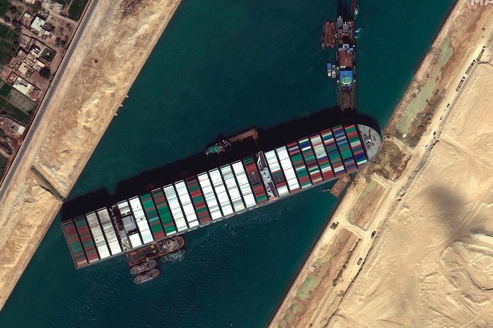 Ship firm Maersk sues for losses incurred during the 2021 Suez Canal ...