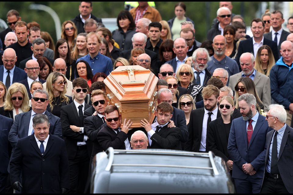 Ronan Keating performs at funeral of brother Ciarán: ‘I shouldn’t be ...