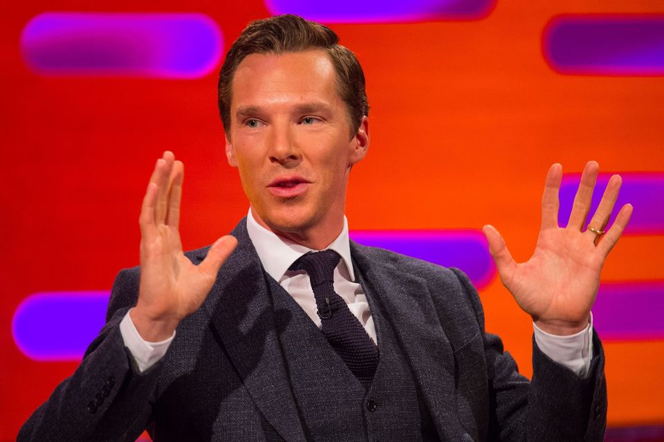 Benedict Cumberbatch cuts a groove as he dances at Laureus Awards ...
