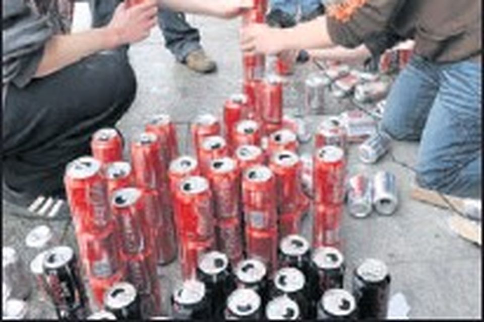 Town's newest resident – it's Coke Can Man! | Irish Independent