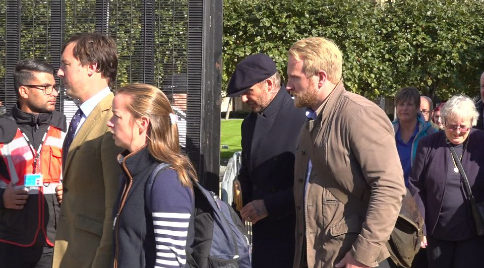David Beckham’s tribute to the Queen after queuing to see her lying in ...