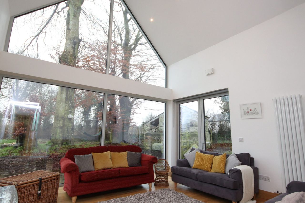 Let there be light: full-height windows at transformed cottage | Irish ...