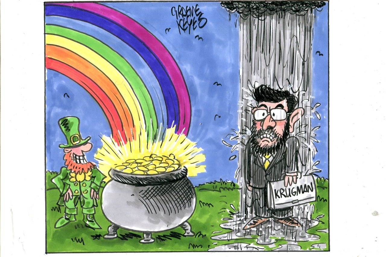 Richard Curran: Figures show the joke is no longer on us over the pot ...