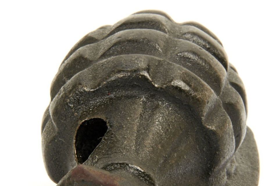 Man 'bowls' live grenade out of his driveway | Irish Independent