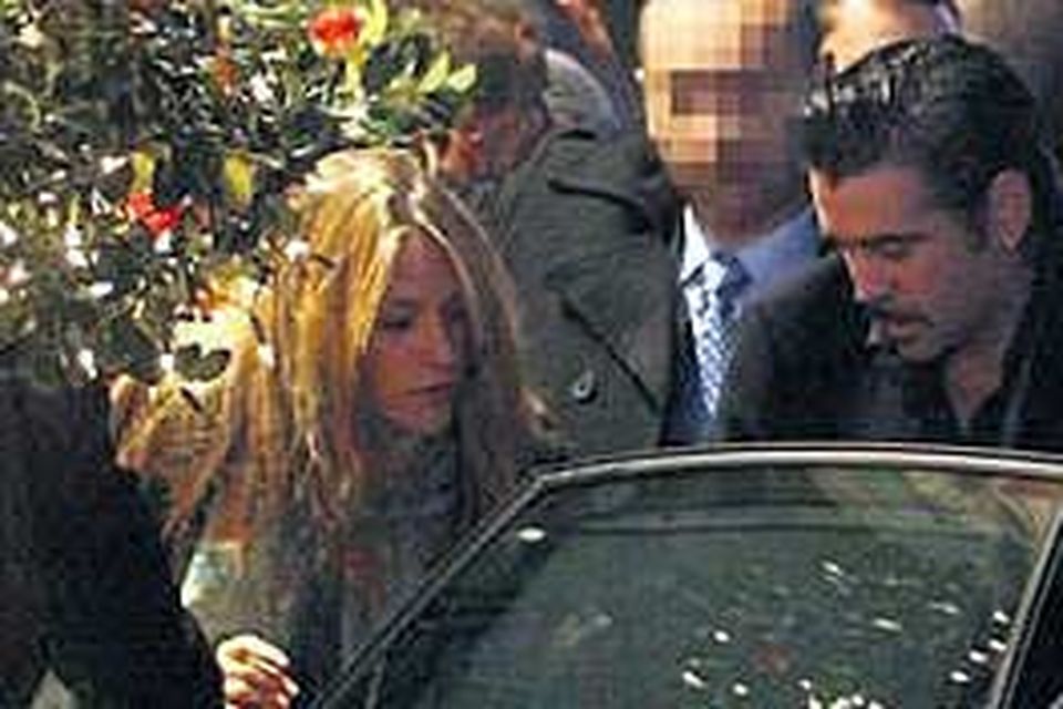 Farrell and lover baptise their new baby at family affair in Poland ...
