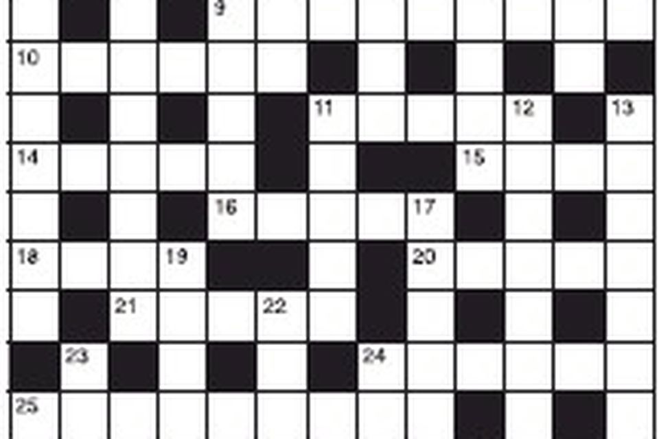 2-Speed Crossword | Irish Independent