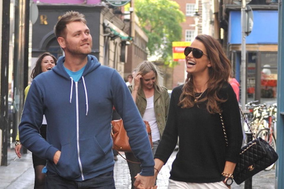 Hitched! Brian McFadden and Vogue Williams tie the knot in secret ...