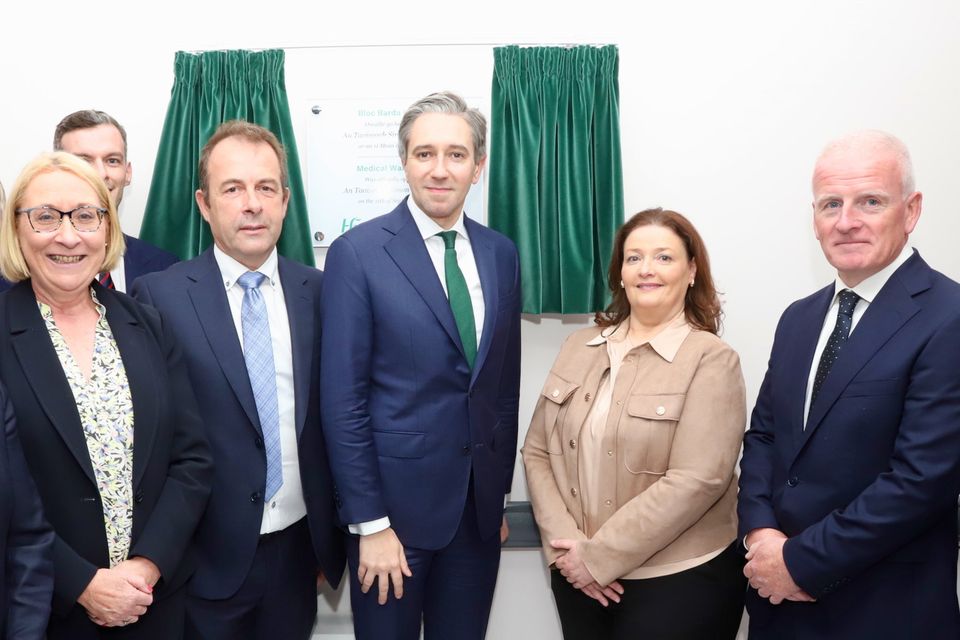 Taoiseach Simon Harris opens €35m ward block at Portiuncula University ...