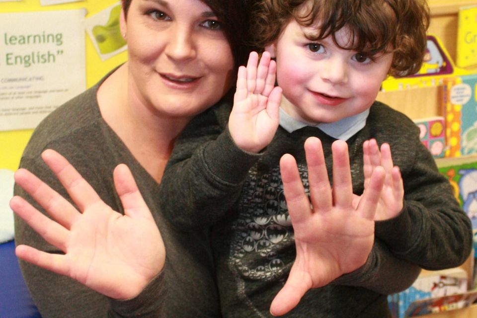 Heartwarming pictures show miracle boy's first return to creche after ...