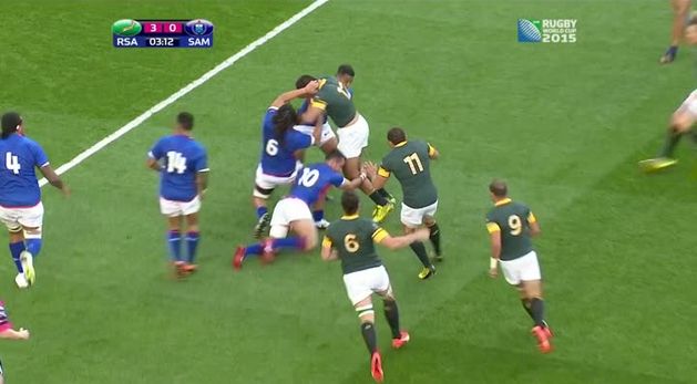 Exclusive video: Check out TJ Ioane's shuddering hit on South Africa's ...
