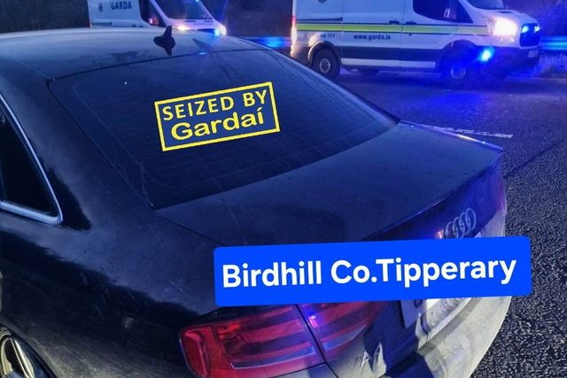 Tipperary driver found with cocaine in system has car seized over no ...