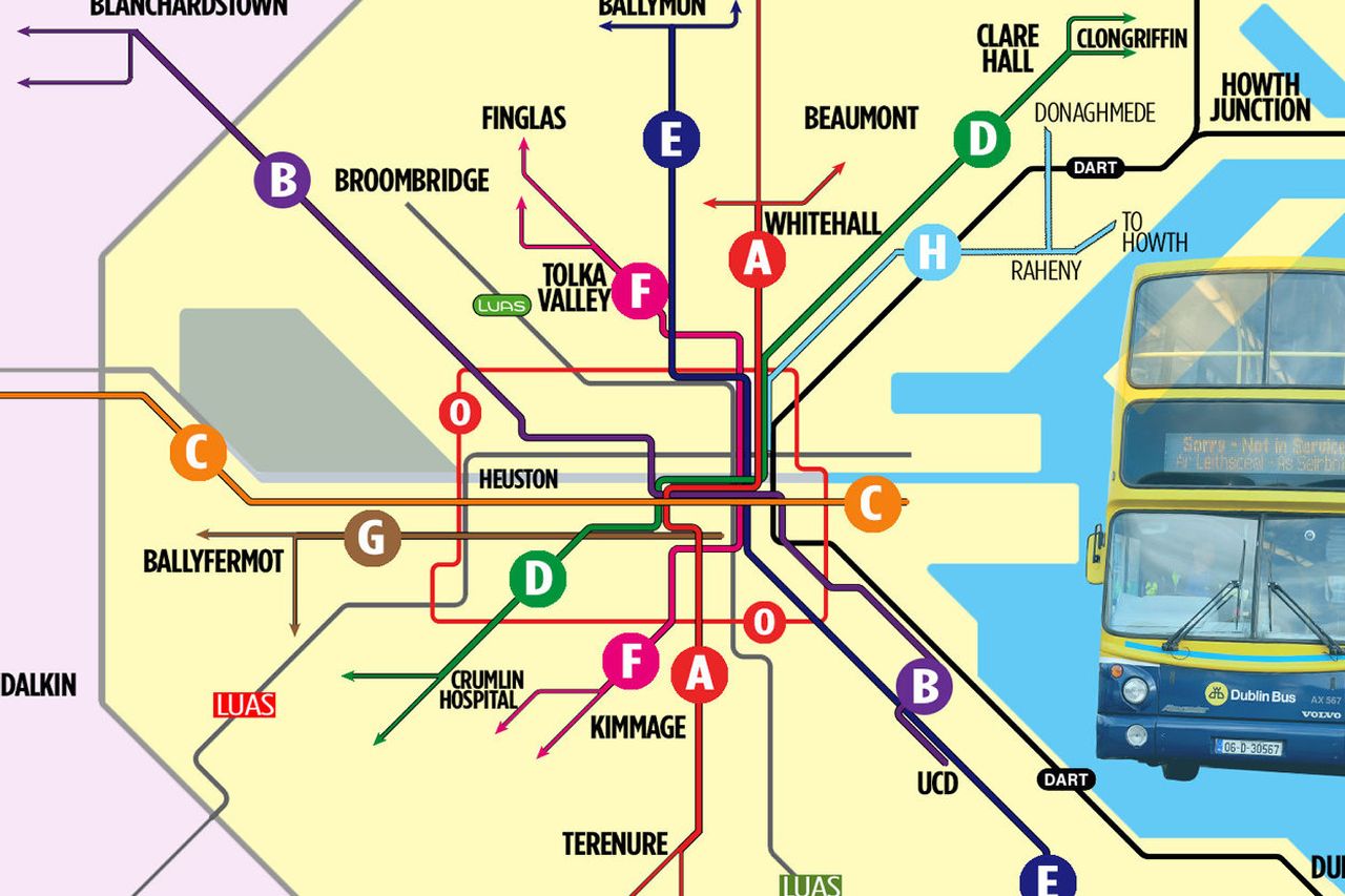 Spines, branches and orbital routes: Radical revamp for Dublin Bus ...