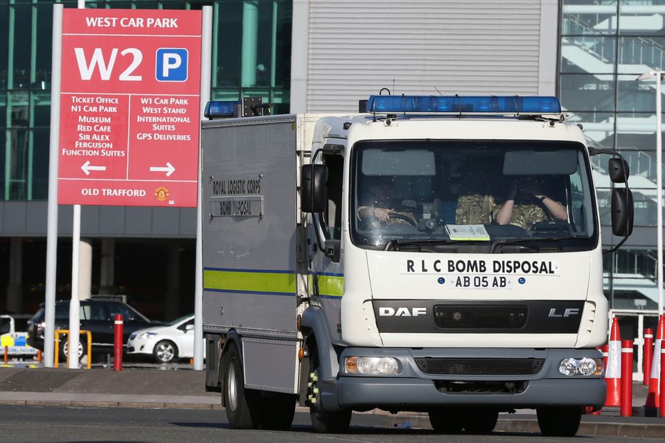 Timeline of the Manchester United stadium bomb scare | Irish Independent