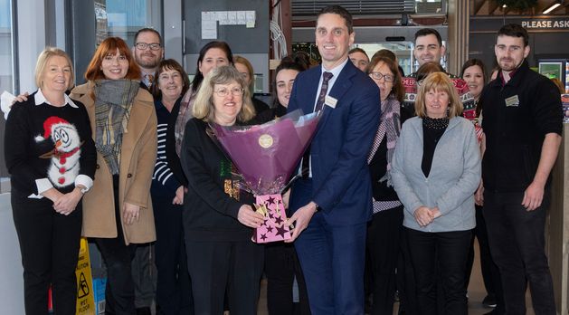 Angela Cullen honoured for 48 years of service as she celebrates ...