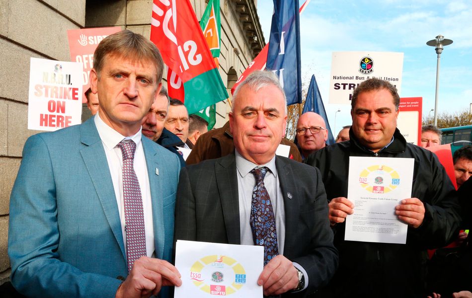 In Pictures: Irish Rail staff begin first 24-hour work stoppage | Irish ...