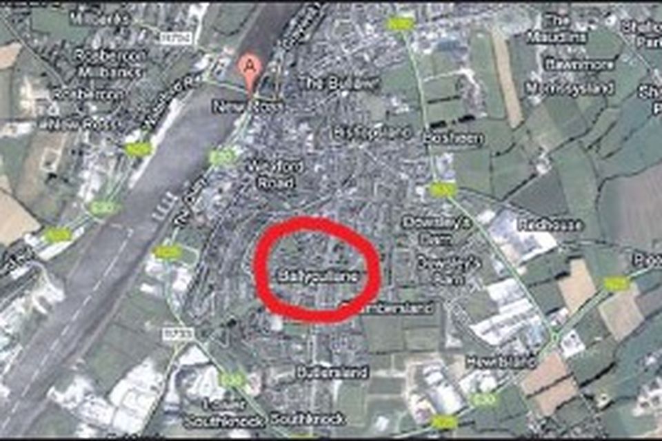 Ballycullane moves to Southknock thanks to glitch on Google Earth ...