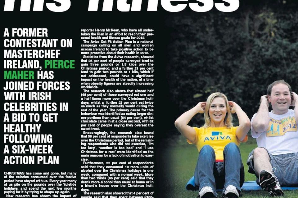 Pierce plans to master his fitness | Irish Independent