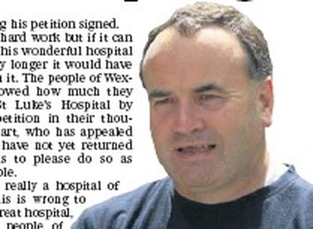 Bart steps up his hospital campaign | Irish Independent
