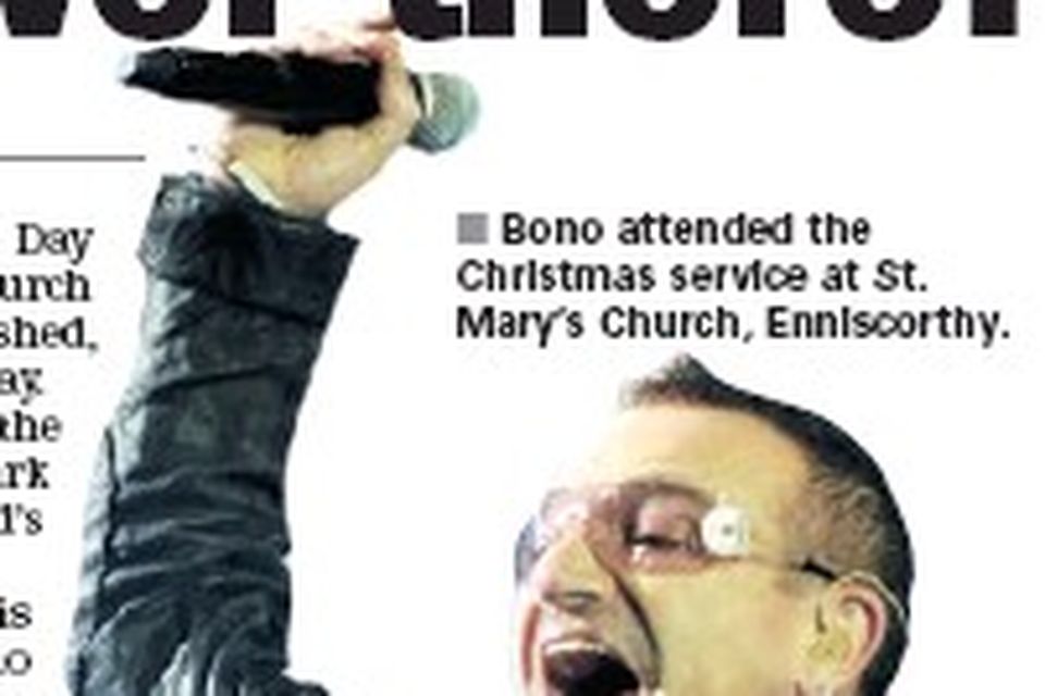 Reverend, that's BONO over there! | Irish Independent