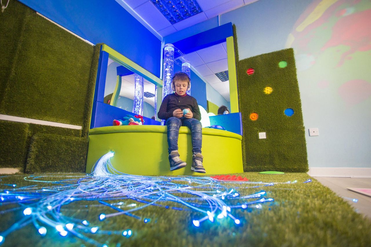 Triple A Alliance open sensory room at Little Bray centre to help ...