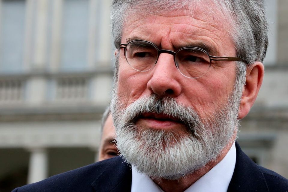 Sinn Féin leader Gerry Adams addresses Dáil with personal statement on ...