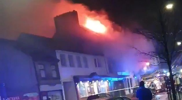 VIDEO: Firefighters tackle major fire in Buncrana, County Donegal ...