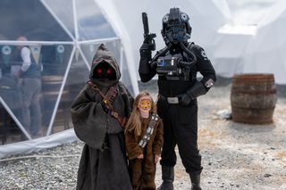 See photos as Kerry invaded by stormtroopers amid Star Wars-inspired ...