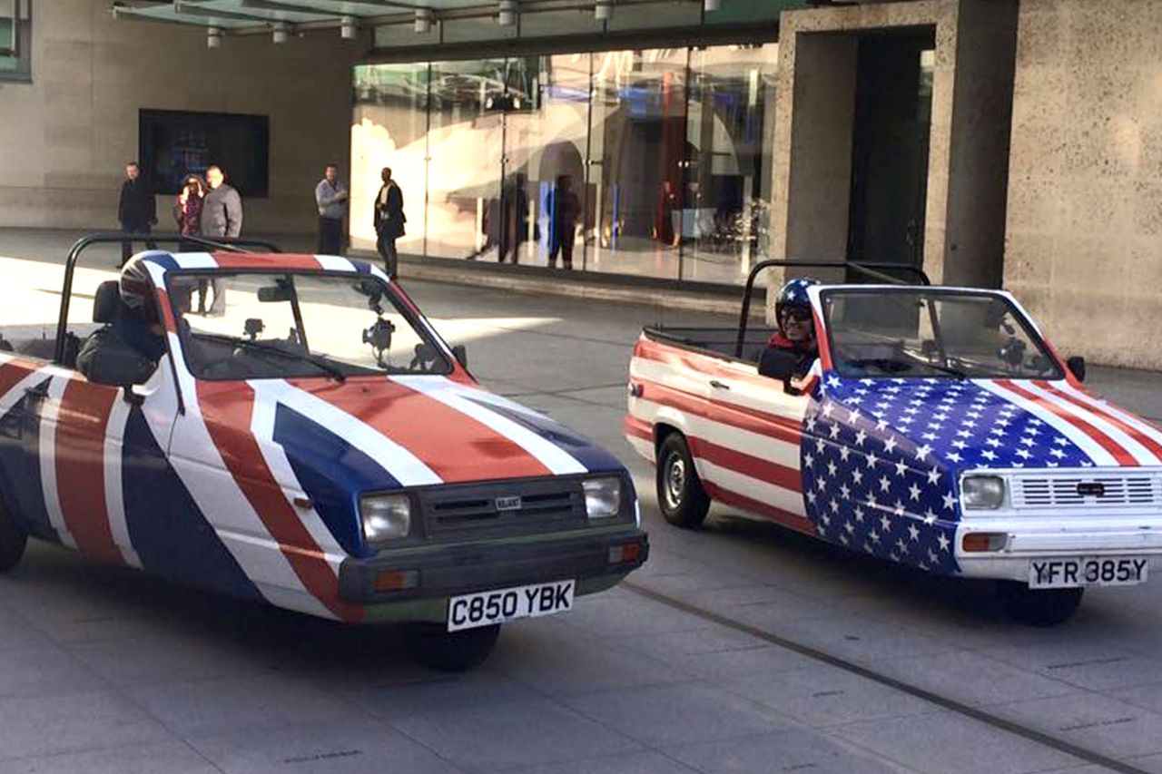 Chris Evans and Matt LeBlanc race from London to Blackpool for new Top ...