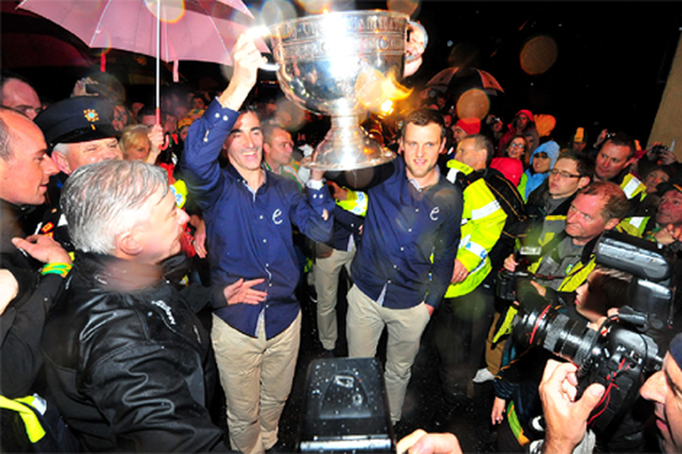 Jim McGuinness brings Sam home to meet the county at rapturous ...