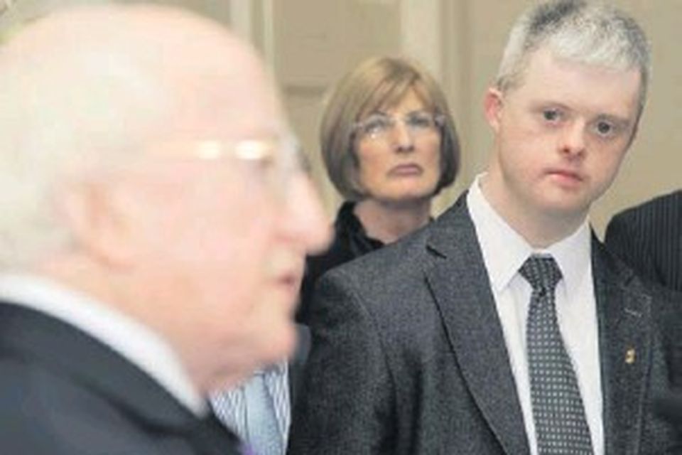 David meets President at Áras an Uachtaráin | Irish Independent