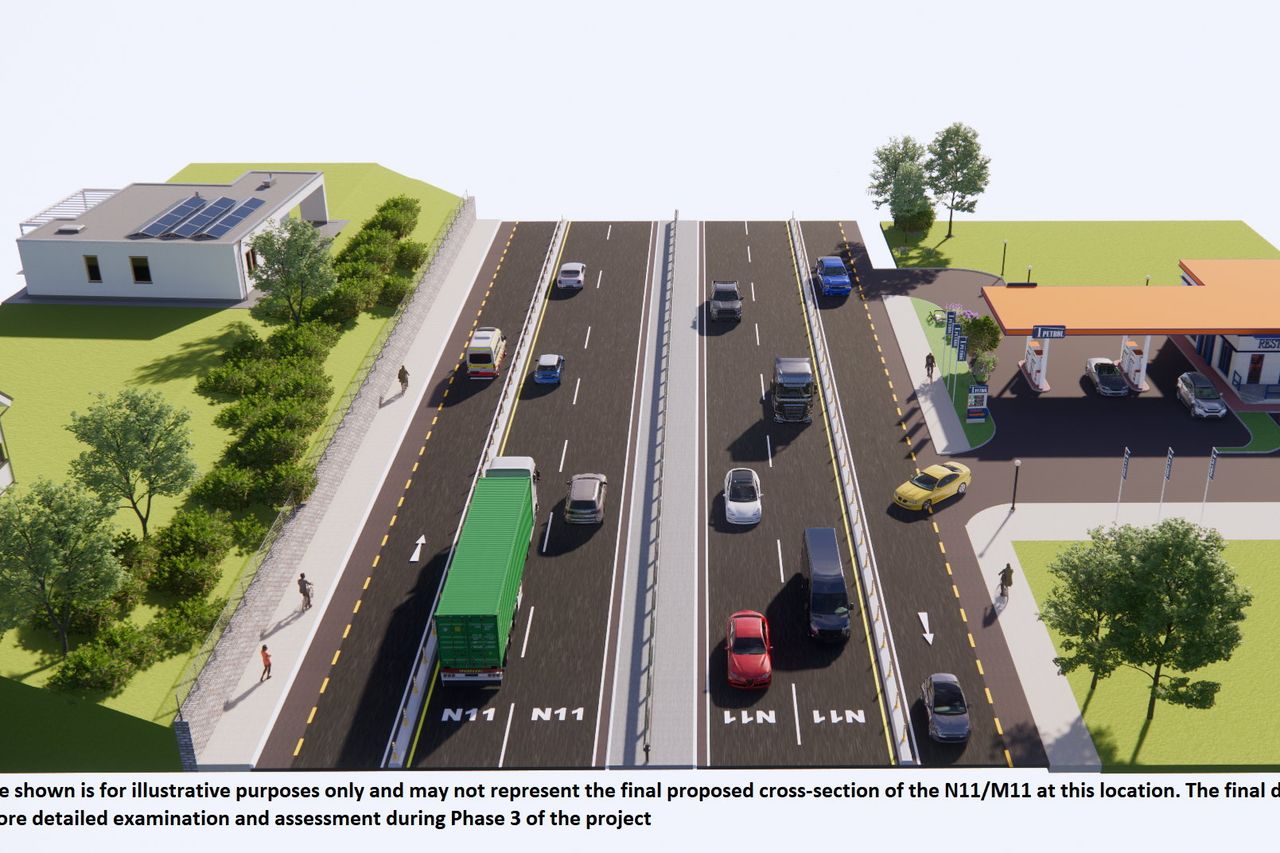 Consultation opens for ‘red’ route for N1/M11 upgrade | Irish Independent