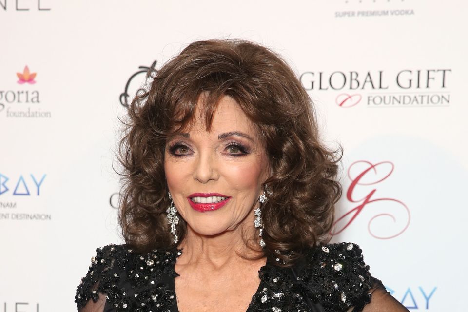 Dame Joan Collins dazzles at V&A party | Irish Independent