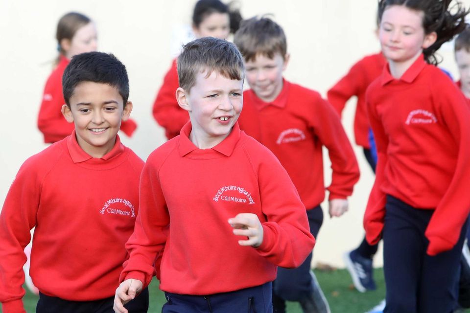 Pictures from pupils’ 5k fundraiser for Collooney NS astro-pitch ...