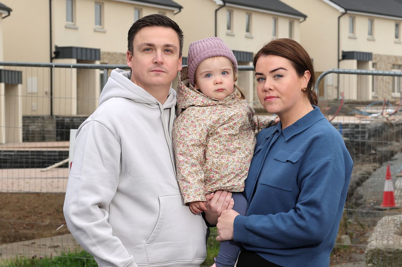 ‘It’s very stressful, I’m pregnant and we thought we’d finally be in ...
