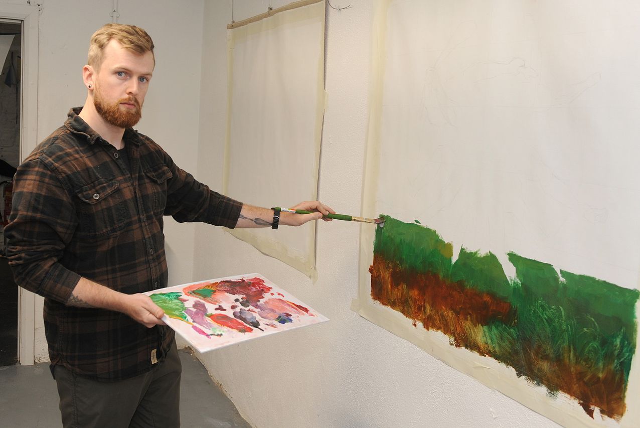 Irish American artist Riley Waite drawing inspiration from Dundalk as ...