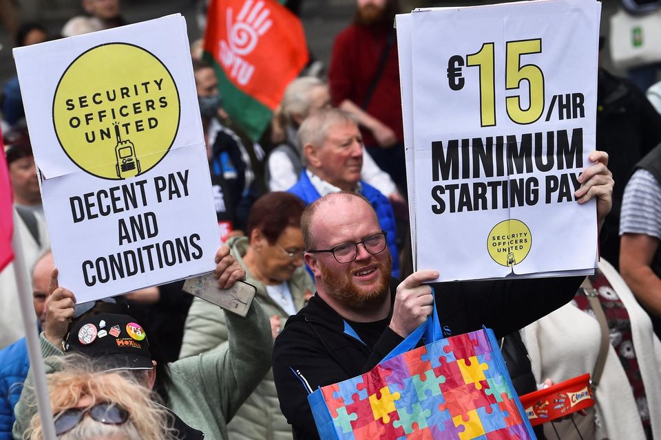 ‘I can barely afford the essentials’ – thousands take to the streets ...